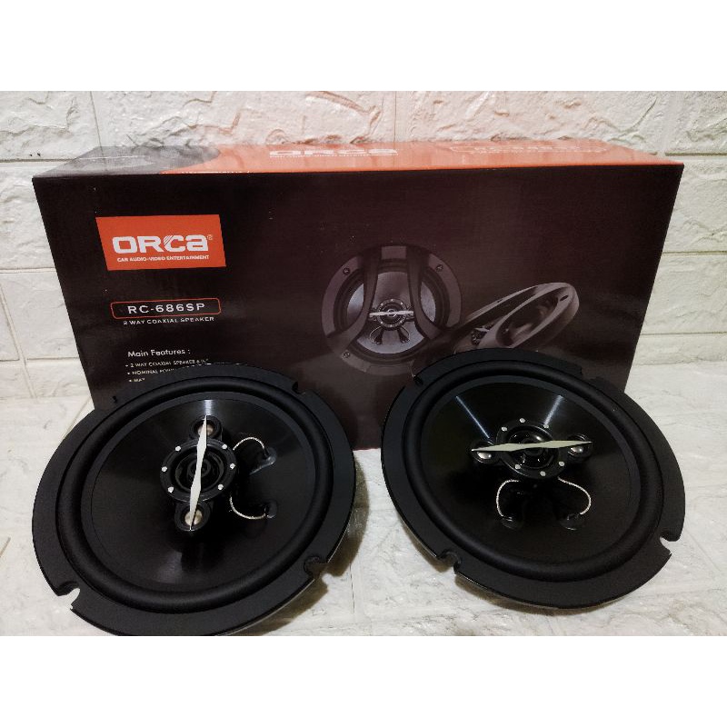 Jual SPEAKER ORCA 6 INCH - SPEKER ORCA CAR AUDIO RC 686 SP 2 WAY COAXIAL SPEAKER | Shopee Indonesia