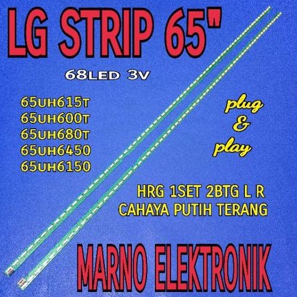 Jual LAMPU BL BACKLIGHT LED STRIP TV LG 65in 65UH615T 65UH600T 65UH680T ...