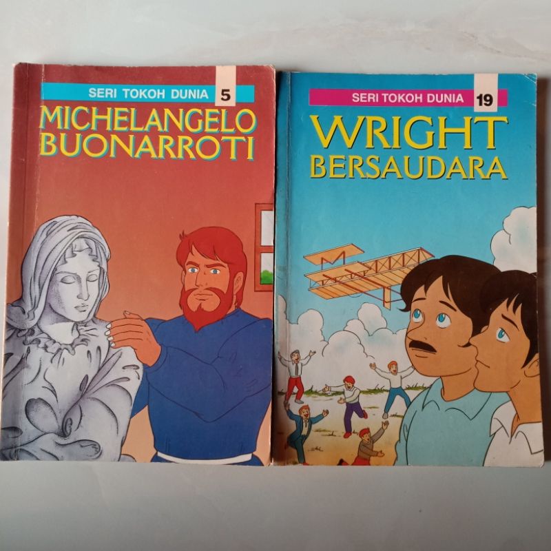Jual Komik Seri Tokoh Dunia - Michelangelo Buonarroti - Wright ... Jual Komik Seri Tokoh Dunia - Michelangelo Buonarroti - Wright ...
