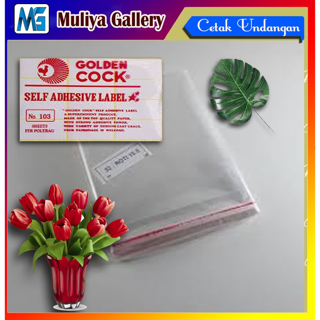 Jual plastik opp & label | Shopee Indonesia