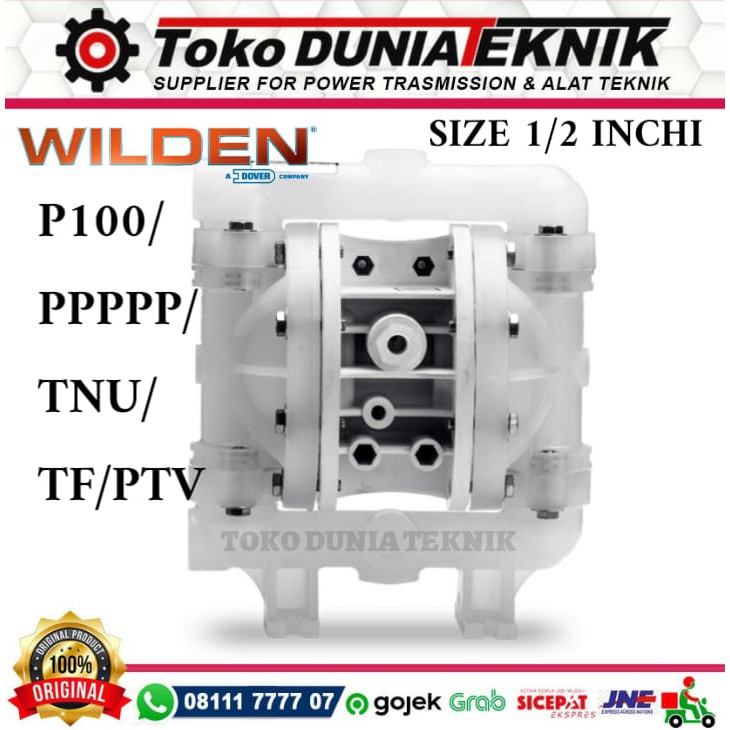 Jual P100/PPPPP/TNU/TF/PTV/0014 WILDEN PUMP - ORIGINAL | Shopee Indonesia