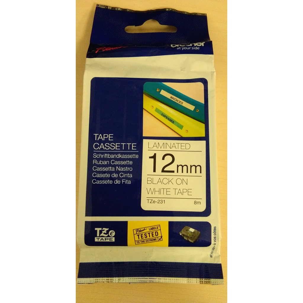 Jual CARTRIDGE FOR LABELING 12mm (Cassette Tape) | Shopee Indonesia