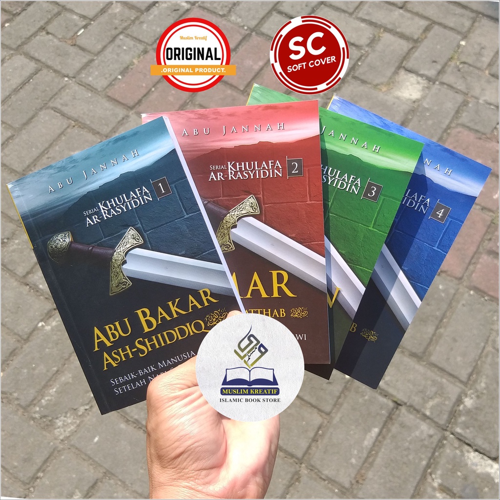 Jual [PAKET] Serial Khulafa Ar-Rasyidin Jilid 1 2 3 4 - Abu Bakar, Umar ...