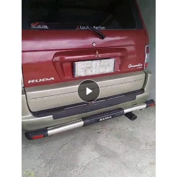 Jual pengamam tanduk bumper belakang Mitsubishi KUDA LAMA 2000_2001 ...