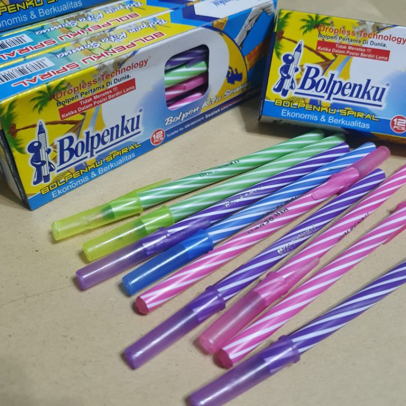 Jual pulpen ulir , pulpen kecil , ballpoin , ballpoint | Shopee Indonesia