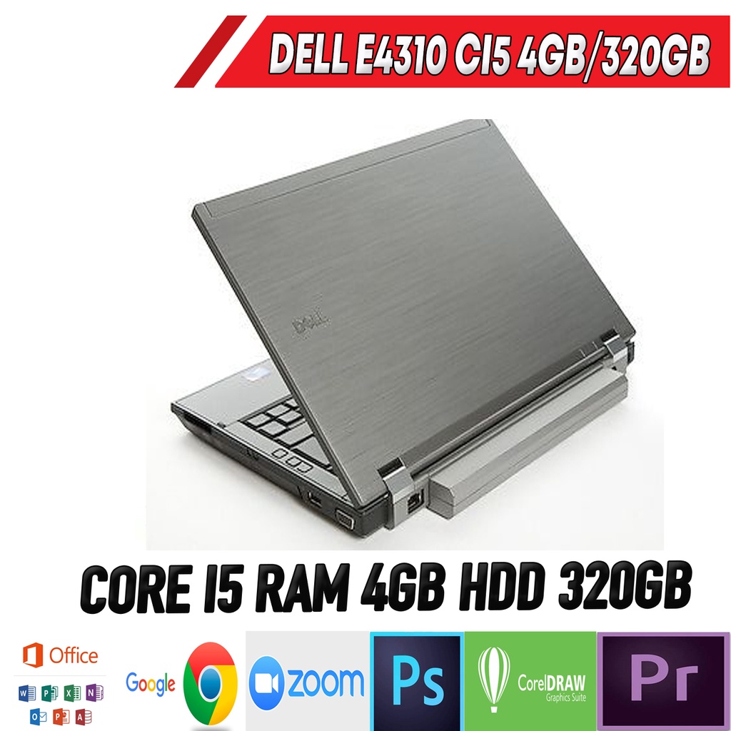 Jual laptop Dell E4310-Core i5-RAM 4GB-HDD 320GB-13inch-MURAH | Shopee ...