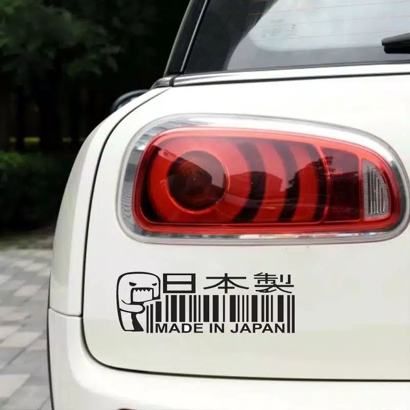 Jual stiker mobil model made in japan stiker kenji stiker jdm stiker ...