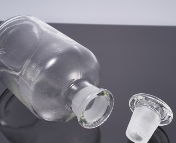 Jual Botol Reagent Kaca Clear Mulut Kecil / Botol Kaca Reagent Bottle ...