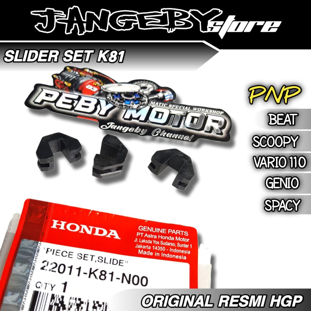 Jual Slider Piece Slide Beat Vario 110 Scoopy Spacy Karbu Fi Esp Genio ...