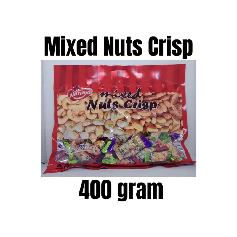 Jual Mixed Nuts Crisp (400 Gram, 40 Pcs) | Shopee Indonesia