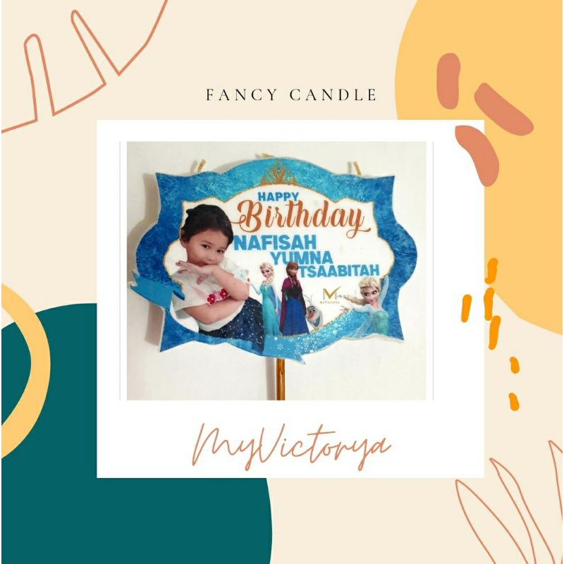 Jual TOPPER LILIN ULTAH CUSTOM GAMBAR | Shopee Indonesia