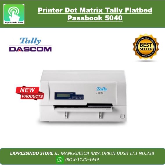Jual Printer Dot Matrix Tally Flatbed Passbook 5040 | Shopee Indonesia
