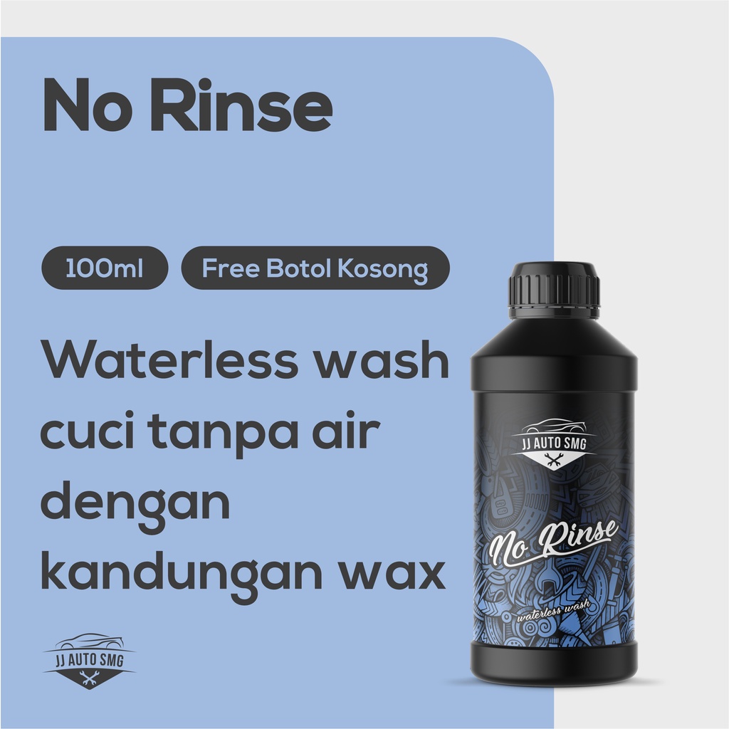 Jual No Rinse 100ml by Coating Factory ( waterless wash ) | Shopee ...