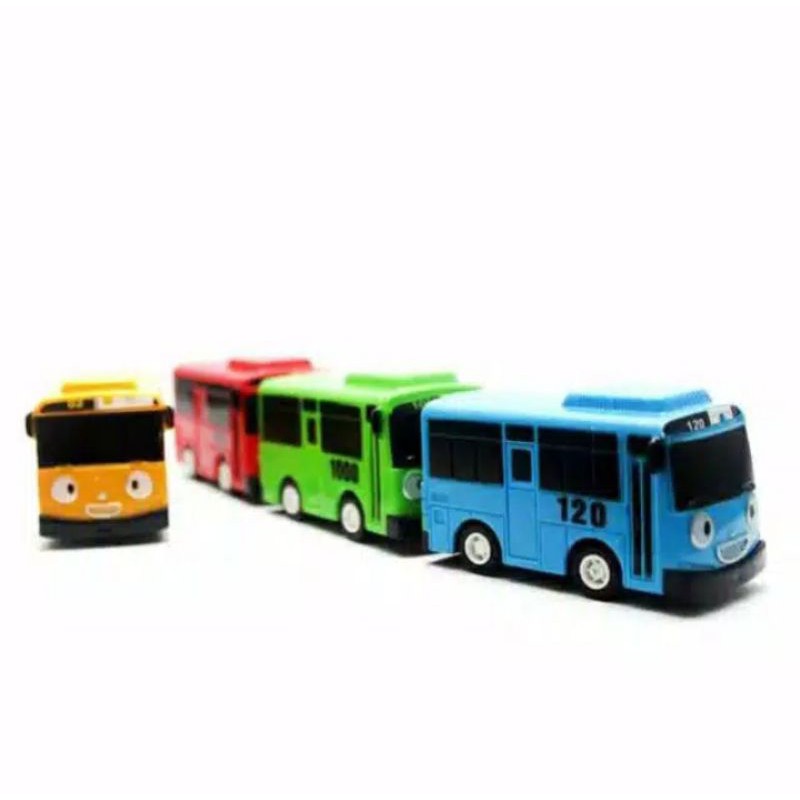 Jual Mainan Tayo Anak Bus Tayo Toya isi 4 pcs little bus | Shopee Indonesia