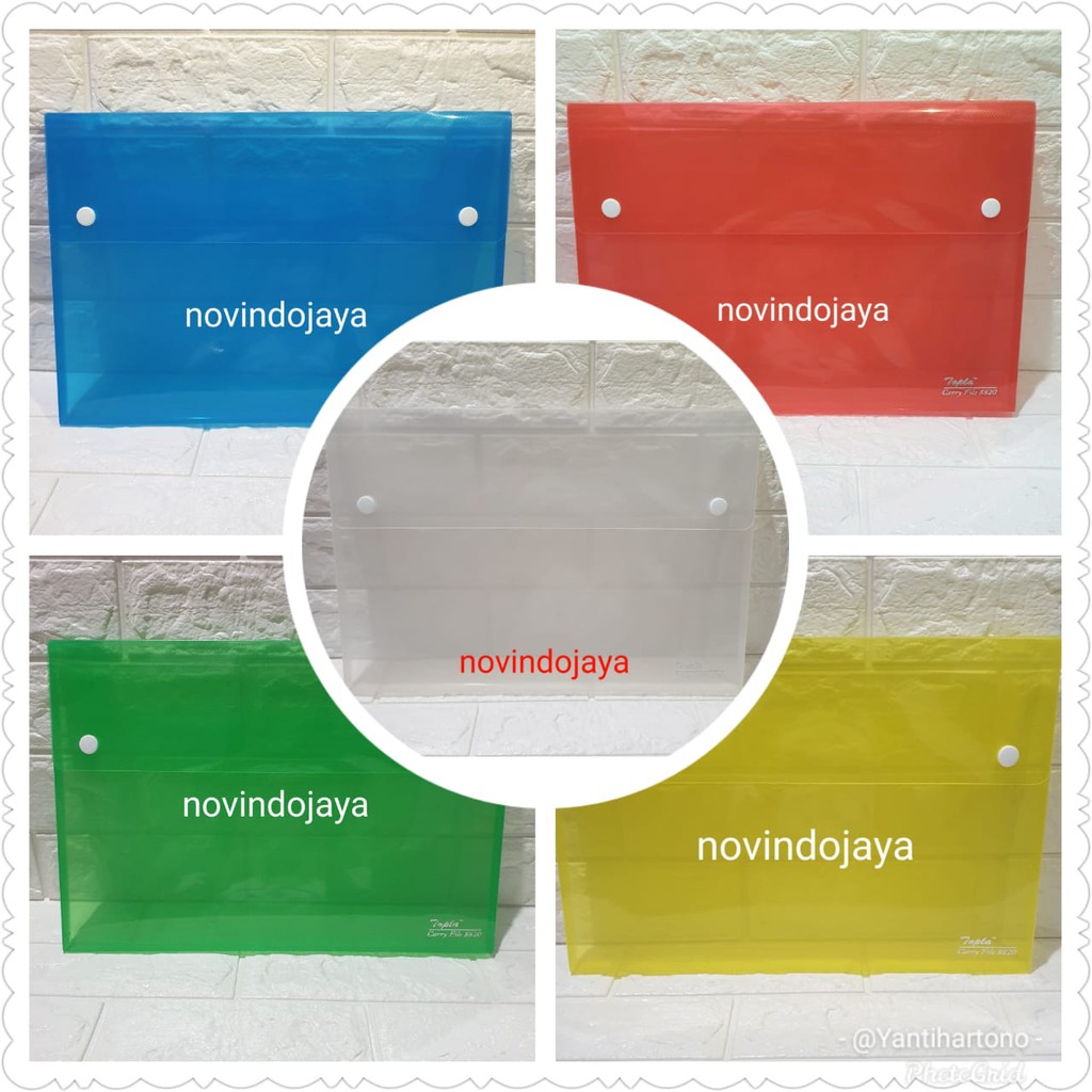 Jual File Case TOPLA 8820 Folio - Map Carry Case Plastik | Shopee Indonesia