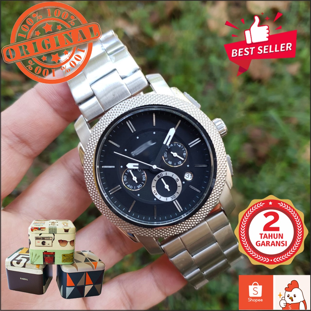 Jual 5 [GARANSI 2 TAHUN DAN 100% ORIGINAL] FSL Jam tangan pria F0SSIL FS4776 BM ukuran 45mm ...