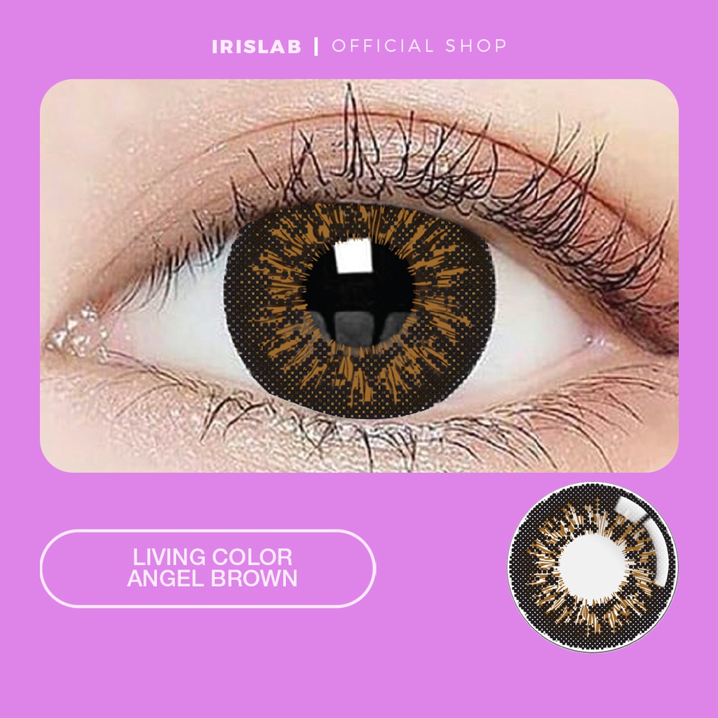 Jual Irislab Softlens Living Color Angel 2 Tone - Plano/Normal | Shopee ...