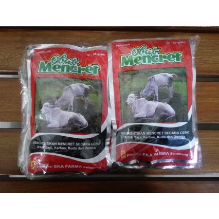 Jual Eka Farma / Obat Mencret Sapi Kerbau Kuda dan Domba / 25gr ...