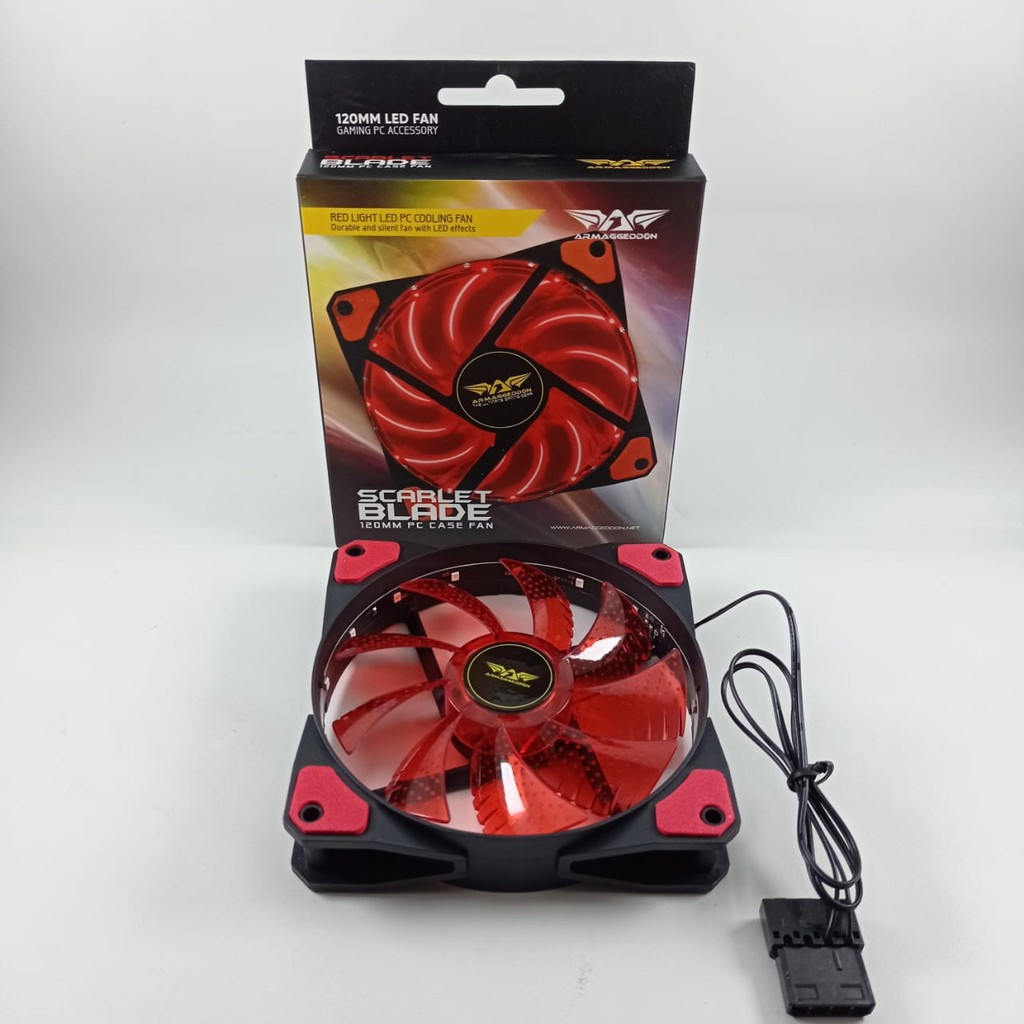 Jual ARMAGEDDON FAN CPU SCARLET BLADE | Shopee Indonesia