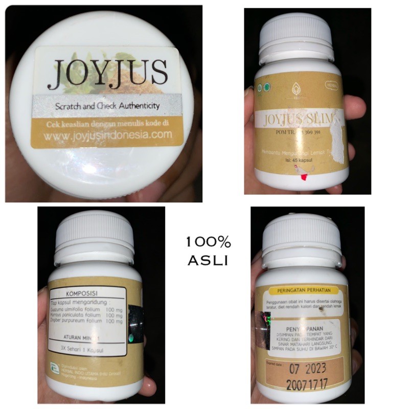 Jual READY JOYJUS JOY JUS SLIM ISI 45 KAPSUL (NEW & ORIGINAL) | Shopee ...