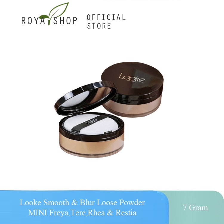 Jual Looke Holy Smooth & Blur Loose Powder MINI 7 gram Freya,Tera,Rhea ...