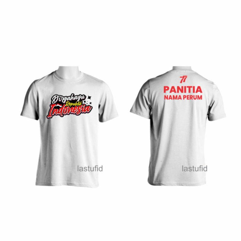 Jual kaos panitia 17 agustusan custom | Shopee Indonesia