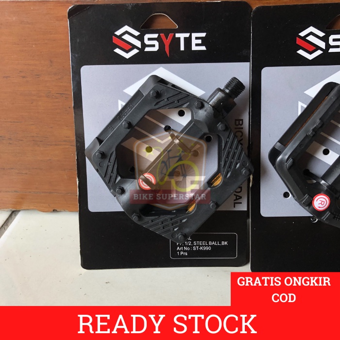 Jual Pedal As Kecil Tapak Lebar Sepeda Anak BMX Syte ST K896 K990 ...