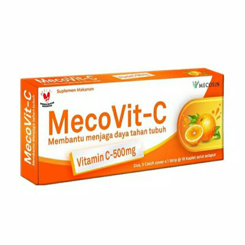 Jual MECOVIT C 500MG 1 BOX ISI 30 TABLET | Shopee Indonesia