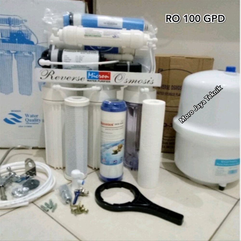 Jual Dijual Mesin Reverse Osmosis RO 100 GPD 5 Stage Mesin Filter Air Minum High Quality Murah ...
