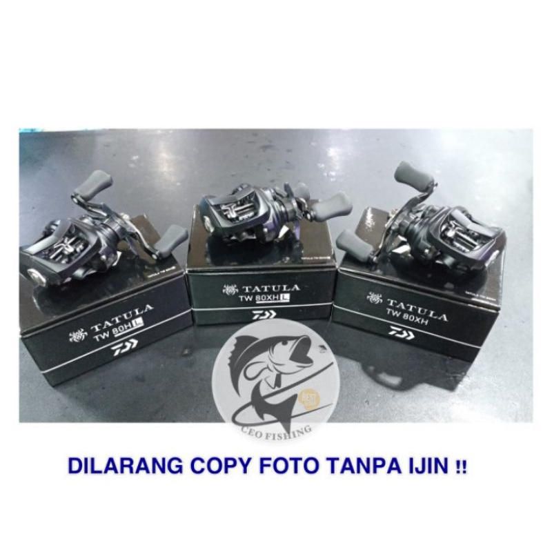 Jual Reel BC Daiwa Tatula TW 80 HL Model 2022 | Shopee Indonesia