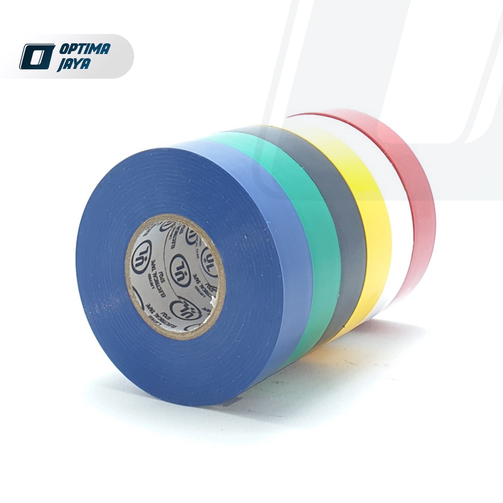 Jual Nachi Isolasi Kabel Listrik PVC 20M Kualitas PREMIUM Warna: Biru ...