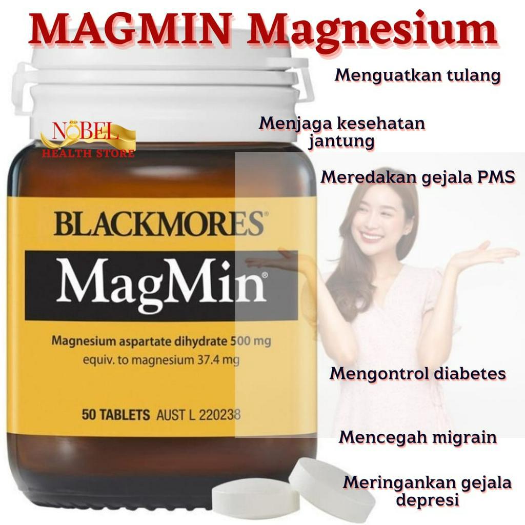 Jual blackmores magmin magnesium muscle health 50 tablets | Shopee ...
