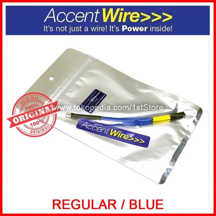 Jual Accent Wire Regular Blue Kabel Setan Koil Nmax Aerox ADV R15 GSX R ...