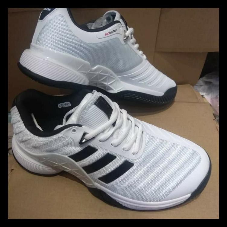 Jual Sepatu Adidas Tennis Barricade 2018 White Premium Quality Original ...