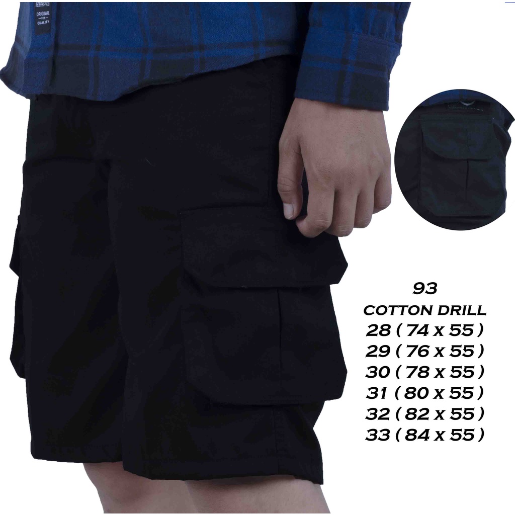 Jual celana cargo hitam | Shopee Indonesia