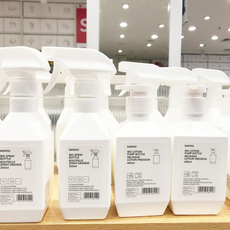 Jual MINISO Botol spray & lotion / botol spray miniso / botol lotion ...