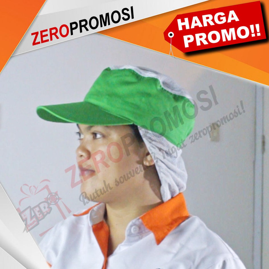 Jual Topi Karyawan Pabrik / Pet Sanggul / Topi Produksi | Shopee Indonesia