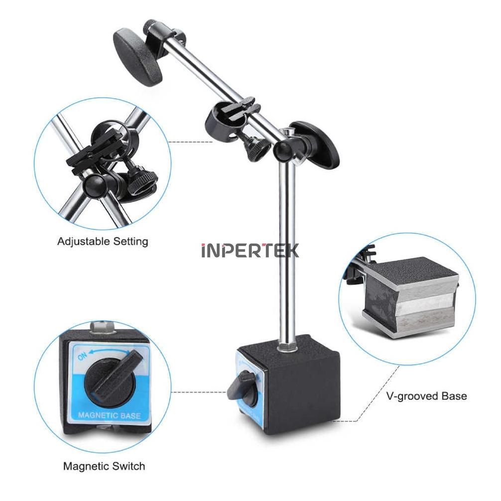 Jual Magnetic Stand Dial Magnetic Stand Base Dudukan Dial Magnet Dial ...
