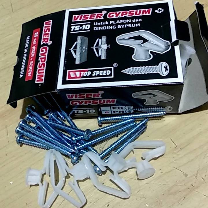 Jual Viser Gypsum TS 10 Top speed 25 set + sekrup | Shopee Indonesia