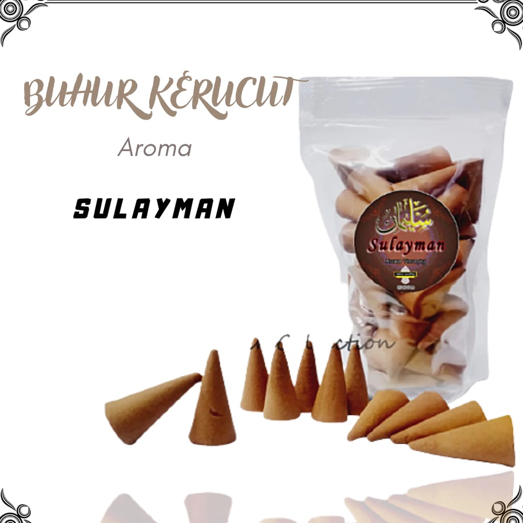 Jual Buhur Kerucut Bukhur Dupa Gahru Kerucut Isi 20 Aroma Sulayman ...