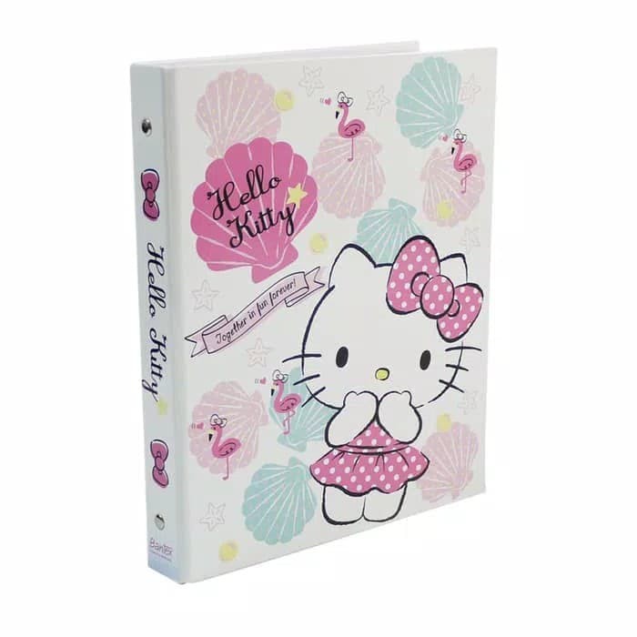 Jual Binder loose leaf A5 Hello Kitty SUMMER SHELL (CAMPUS / 20 ring ...