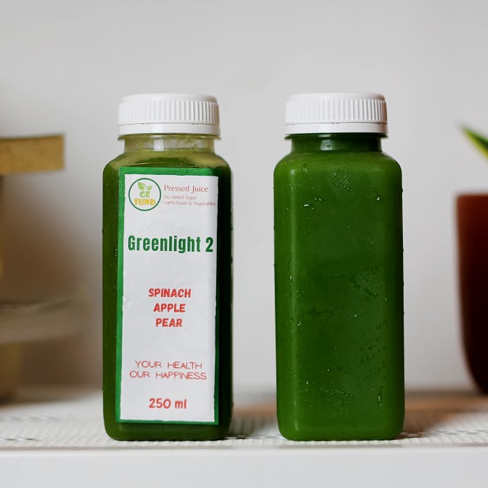 Jual Gesund Cold Pressed Juice Greelight 2 250 ml Jus Sehat Minuman ...