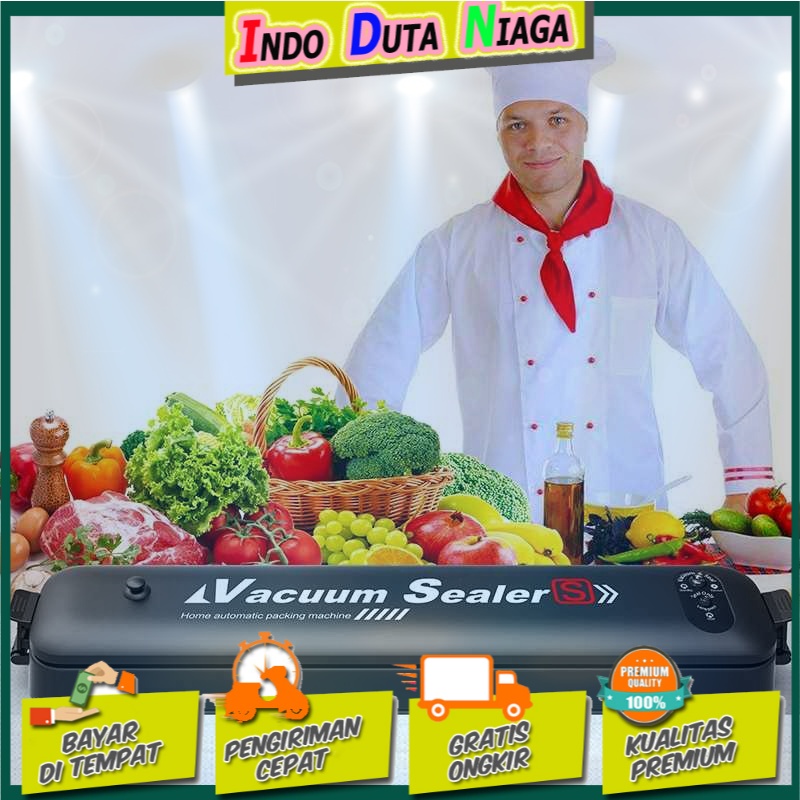 Jual VOCORY Food Vacuum Sealer Elektrik Plastik 240V 80W - HF002 | Shopee Indonesia