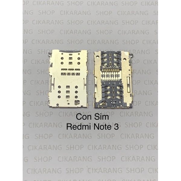 Jual CONNECTOR SIM CARD KONEKTOR KARTU SIM XIAOMI REDMI NOTE 3 / Mi4C ...