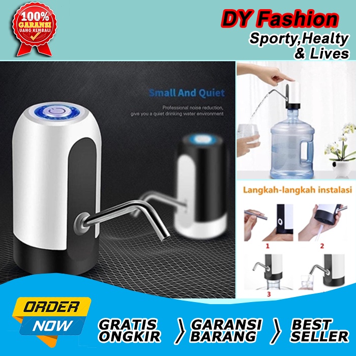 Jual pompa galon electric dispenser mini portable MN501 pencetan pompa ...