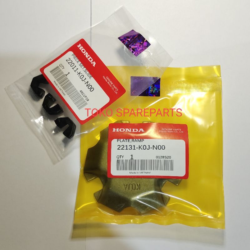 Jual 22110-K0J-N01 Rumah roller KOMPLIT Genio Beat 2020 2021 original ...