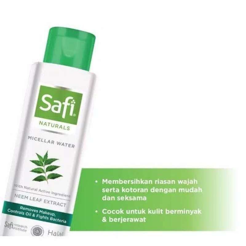 Jual Safi Naturals Micellar Water 100 ml | Shopee Indonesia