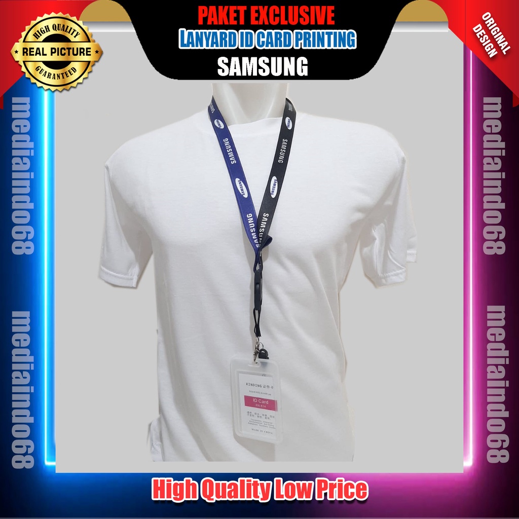 Jual SAMSUNG Lanyard ,Strap ID, HP/Flashdisk Printing Digital (Paket ...