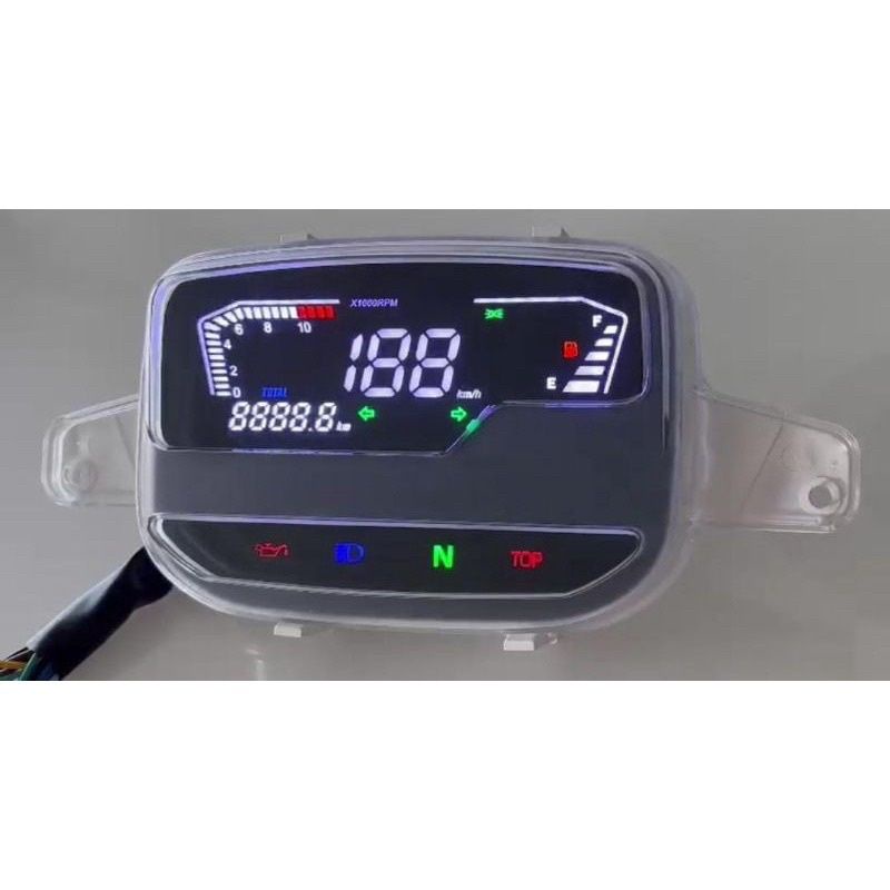 Jual Speedometer Kilometer Spido Digital Yamaha F1ZR FIZR V 110 ZHE ...