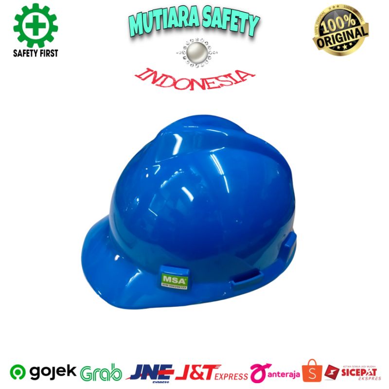 Jual helm safety MSA fastrack original Helm MSA lokal SNI | Shopee ...